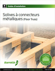 Guide d'installation - Solives à connecteurs métalliques (floor truss ...